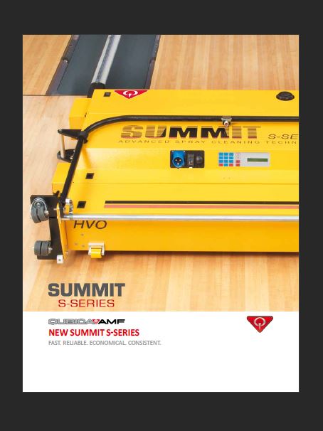 QubicaAMF Summmit S series brochure — QubicaAMF QubicaAMF Summmit S series brochure — QubicaAMF